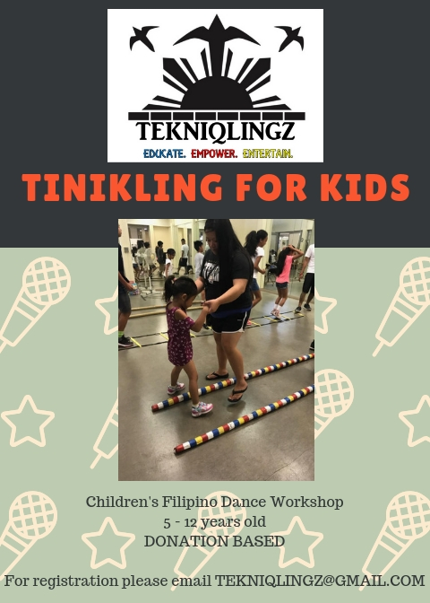 Tinikling for Kids! Session #2! – Tekniqlingz